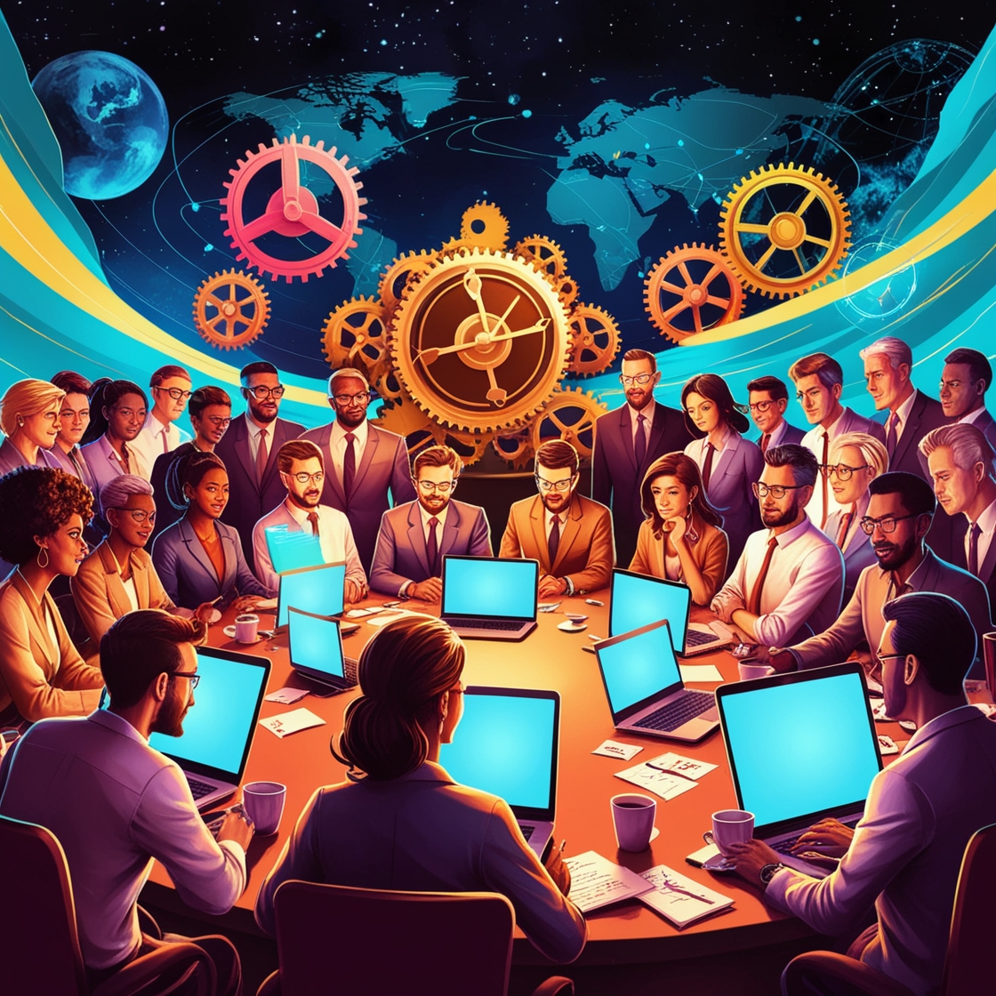 an unusual picture of a thing